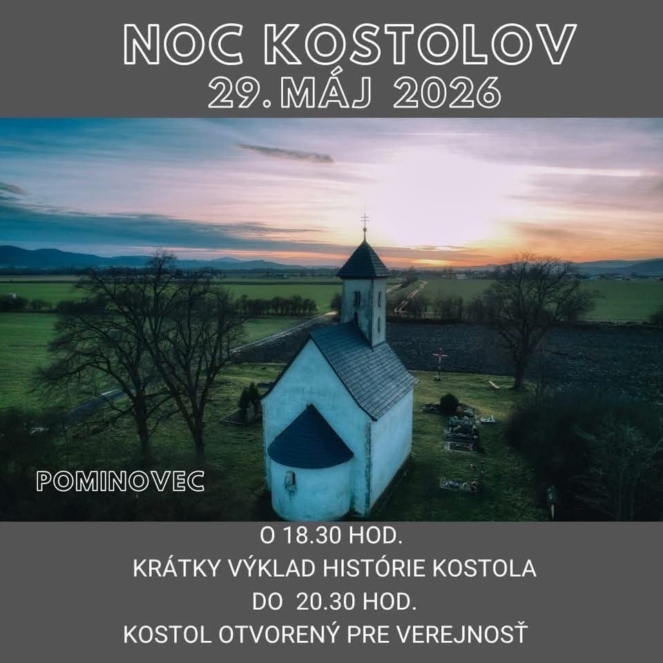 Noc kostolov - Pominovec | MAS Vršatec